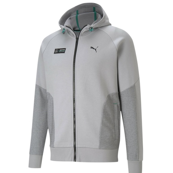 PUMA+Mercedes AMG | Shirts | Pumamercedes Amg Formula One Team Hooded ...